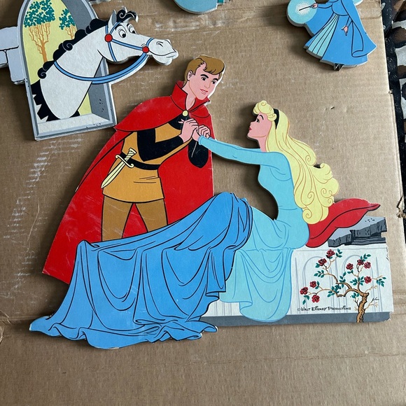 Disney | Toys | Walt Disney Fairytale Sleeping Beauty Pinups Set ...